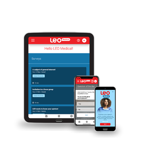 LEO - Mobile Application | Leger Opinion Medical
